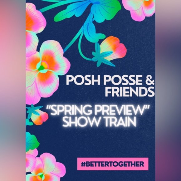 Dresses | Posh Posse Friend Spring Show Train | Poshmark